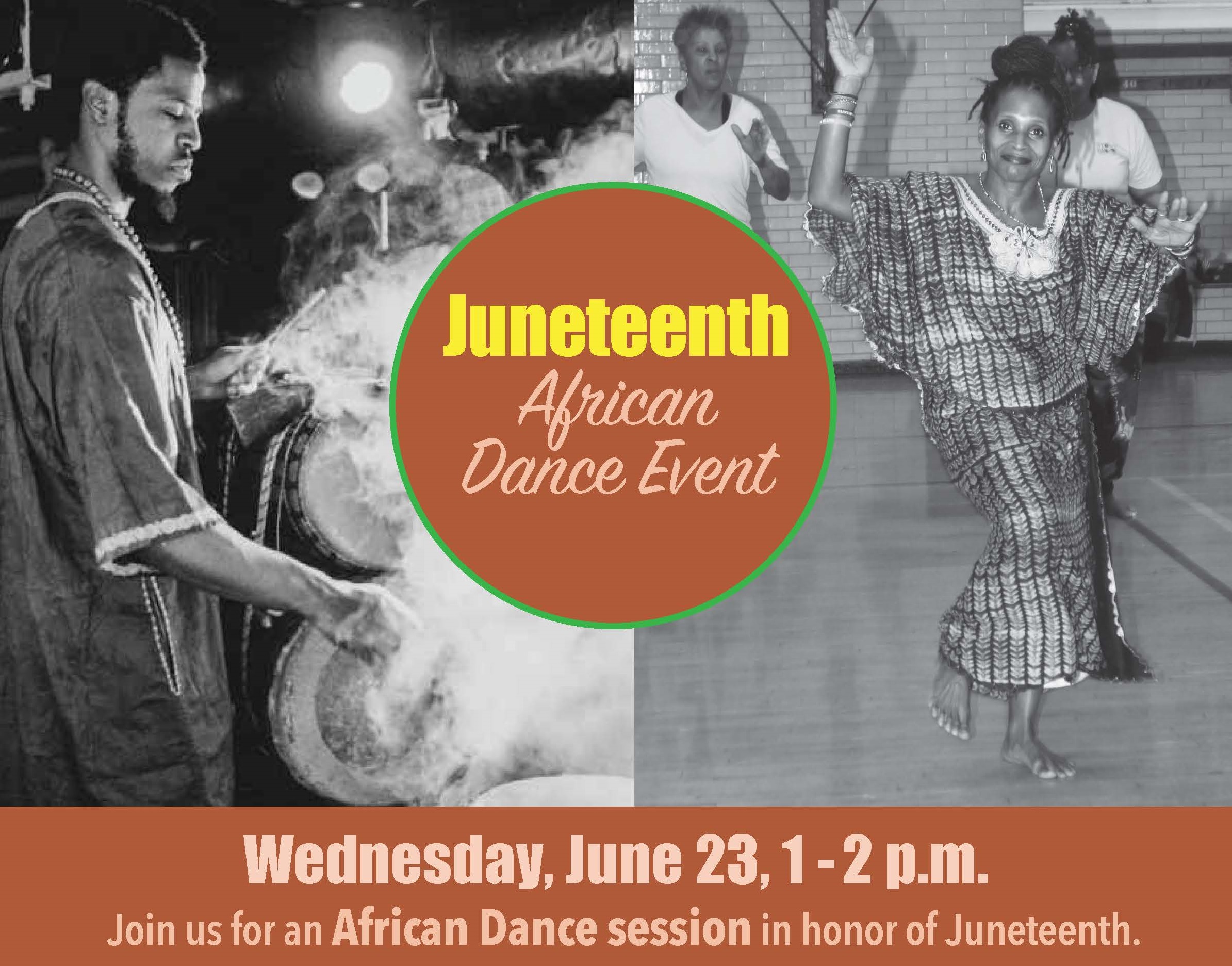 Juneteenth African Dance Session - Amida Care