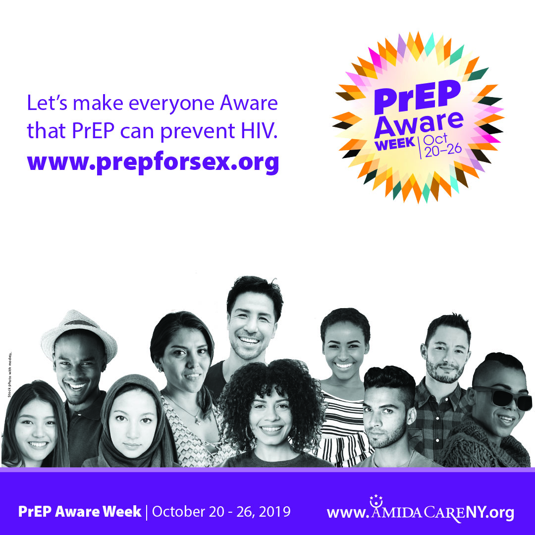 PrEP Aware Week: Let’s Talk About HIV Prevention | Amida Care | NYC PrEP Aware Week: Let’s Talk About HIV Prevention | Amida Care | NYC